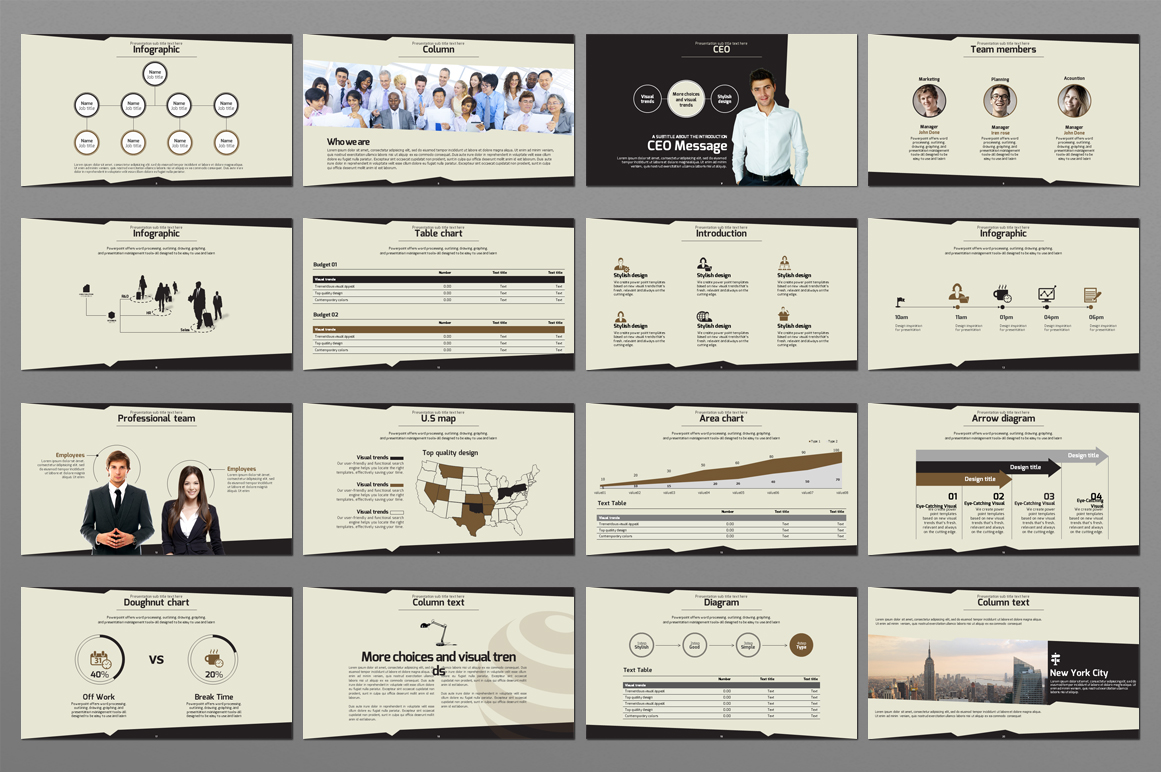 The Company Introduction PowerPoint Template For 25